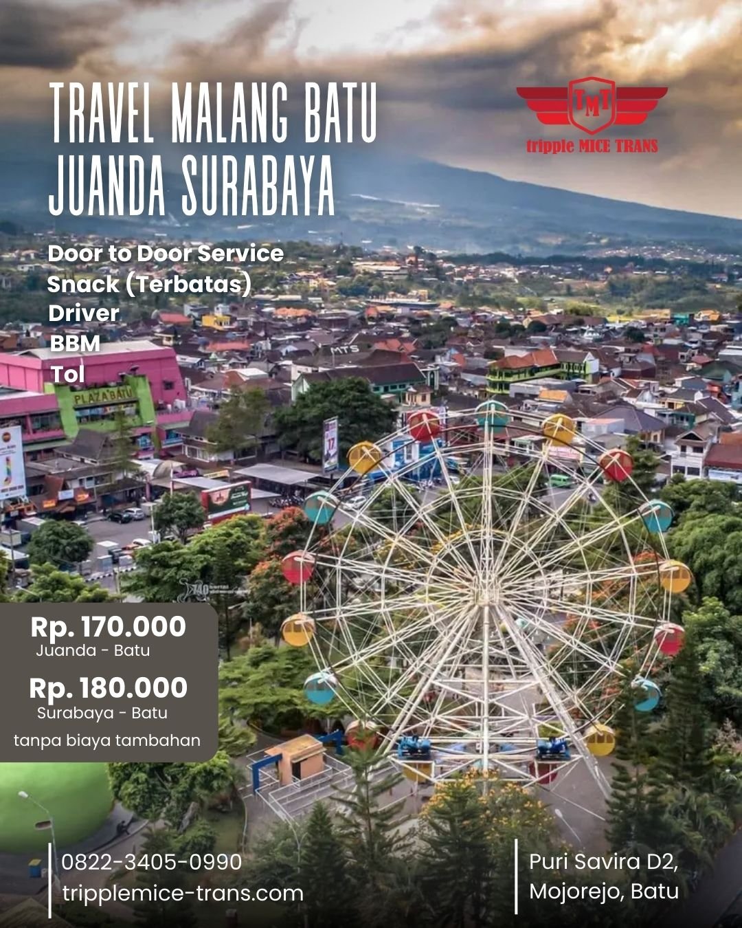 Travel Juanda Batu Terbaik 2025 – Nyaman, Tepat Waktu, dan Harga ...